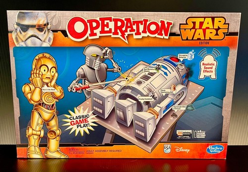 Hasbro R2-D2 OPERATION - Star Wars Edition! 100% Complete & Original ...