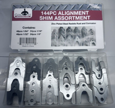 144pc Goliath Industrial Alignment Shim Assortment Kit ASA144 | eBay