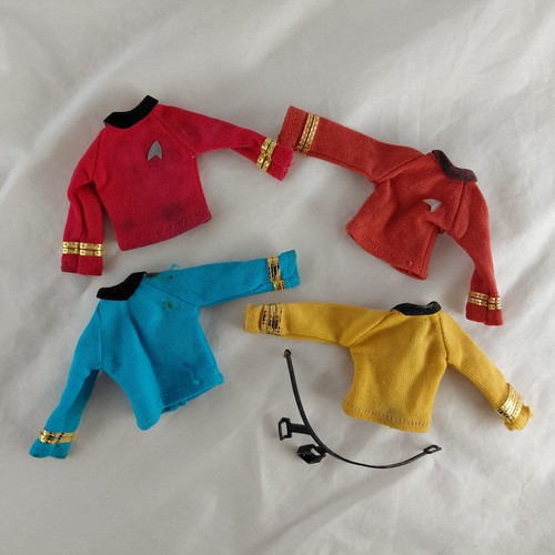 Vintage 70s Mego STAR TREK Clothes Lot For 8" Action Figures Kirk Spock ...