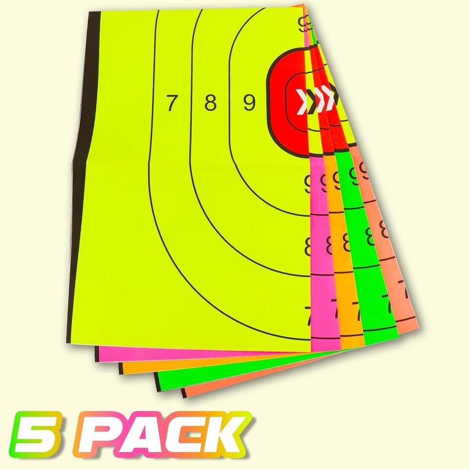 Highwild 23X35 Inch Shooting Range Silhouette Paper Target - 5 ...