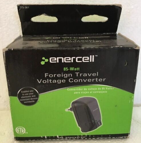 Enercell 85-Watt Foreign Travel Voltage Converter | eBay