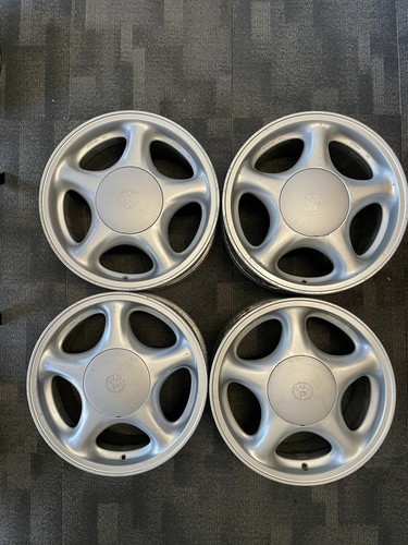 Set of 4 Genuine Toyota Supra JZA80 Turbo OEM Wheels 16x8 & 16x9 5x114 ...