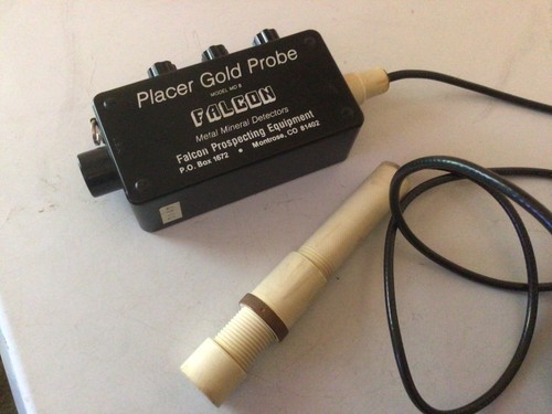 Falcon Gold Tracker Metal Mineral Detector Placer Gold Probe | eBay