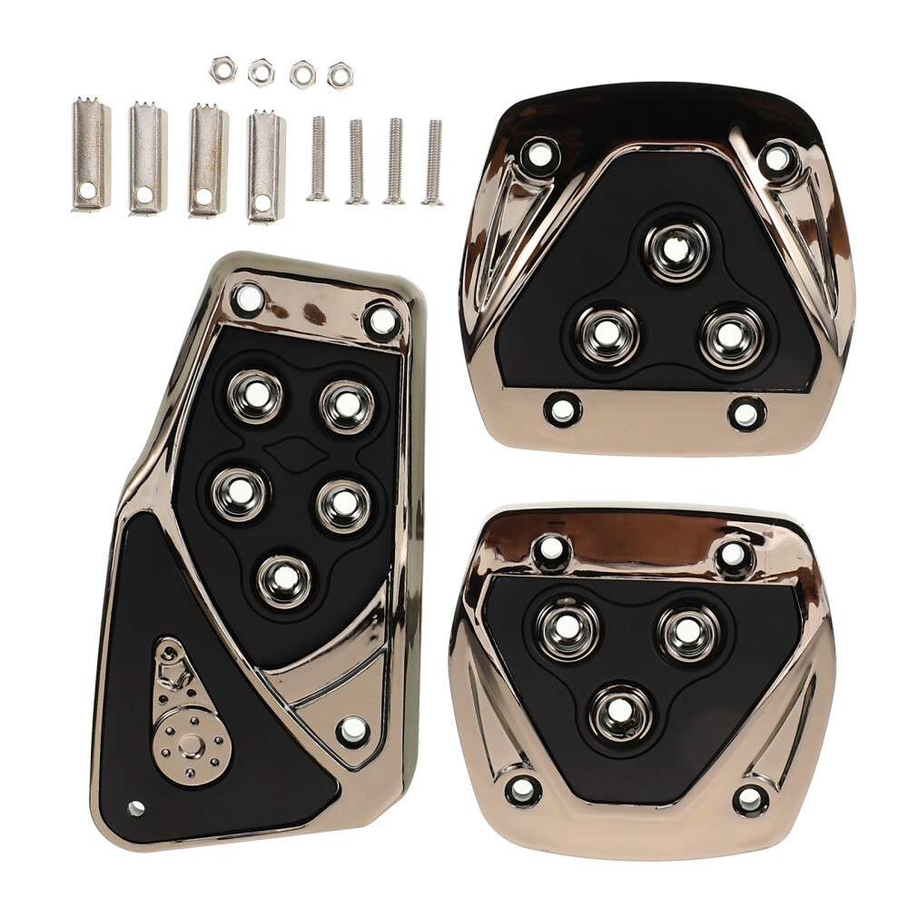1 Set Car Pedals Brake Pedal Gas Foot Pedal Auto Pedal Replacement ...