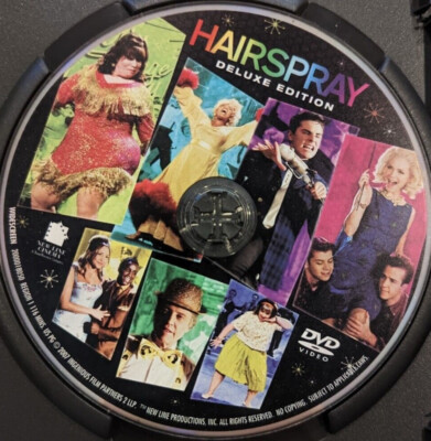 Hairspray: Deluxe Edition - DVD - Very Good - DISK ONLY | eBay