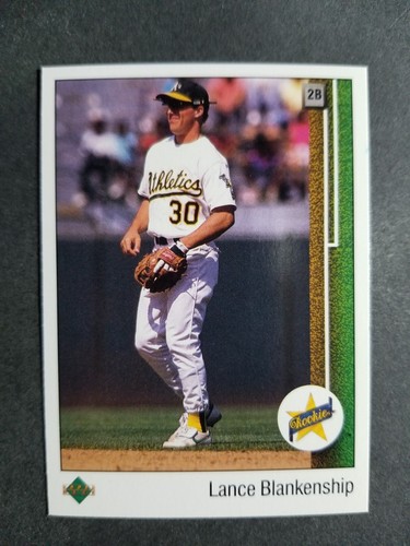 1989 Upper Deck rookie LANCE BLANKENSHIP card # 15 [C9] | eBay