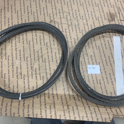 BROWNING V BELT, BX120, 21/32 X 123 IN. Lot Of 2 | eBay