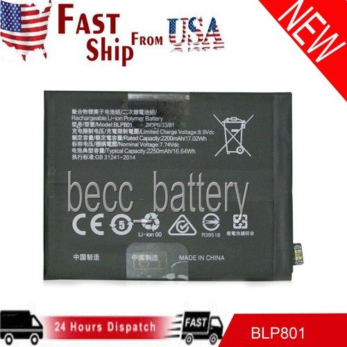 Battery BLP801 for OnePlus 8T 5G KB2005/OnePlus 8T 5G KB2003 kb2005 | eBay