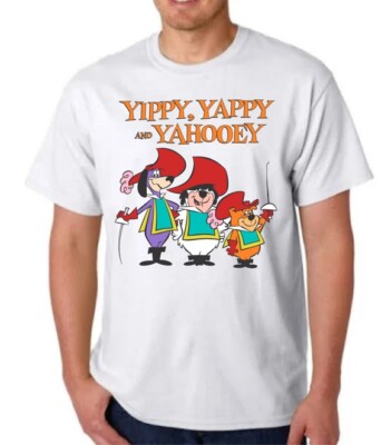 YIPPEE YAPPEE & YAHOOEY CARTOON T-SHIRT HANNA BARBERA CEREAL THREE ...