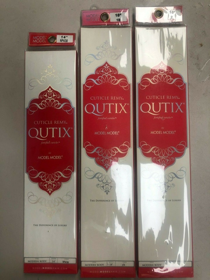 Model Model Cuticle Remy Qutix 100% Human Hair Remi Yaky [MODERN BODY ...