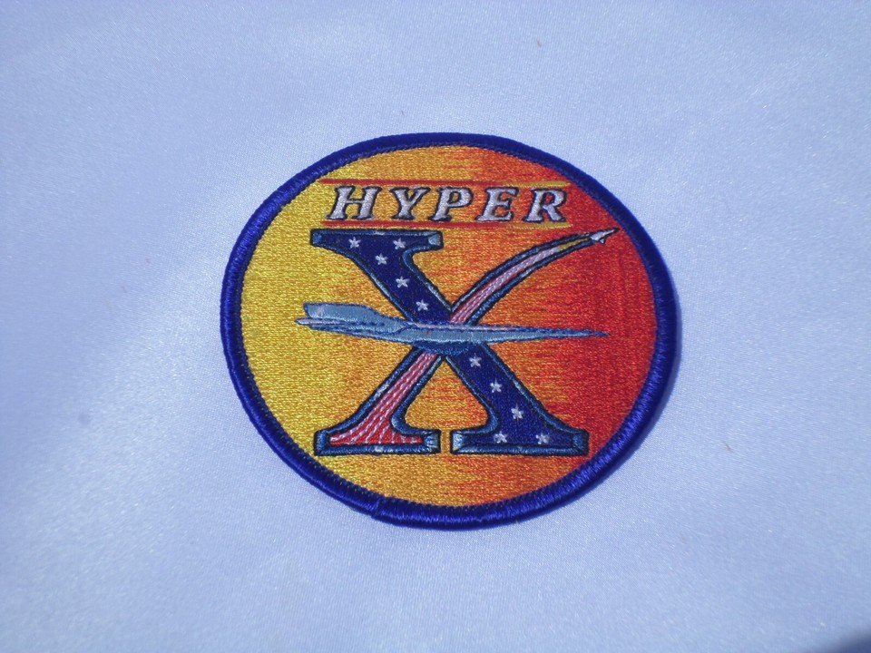HYPER X-43A HEX PATCH NASA HYPERSONIC EXPERIMENTAL AIRPLANE PATCH ...