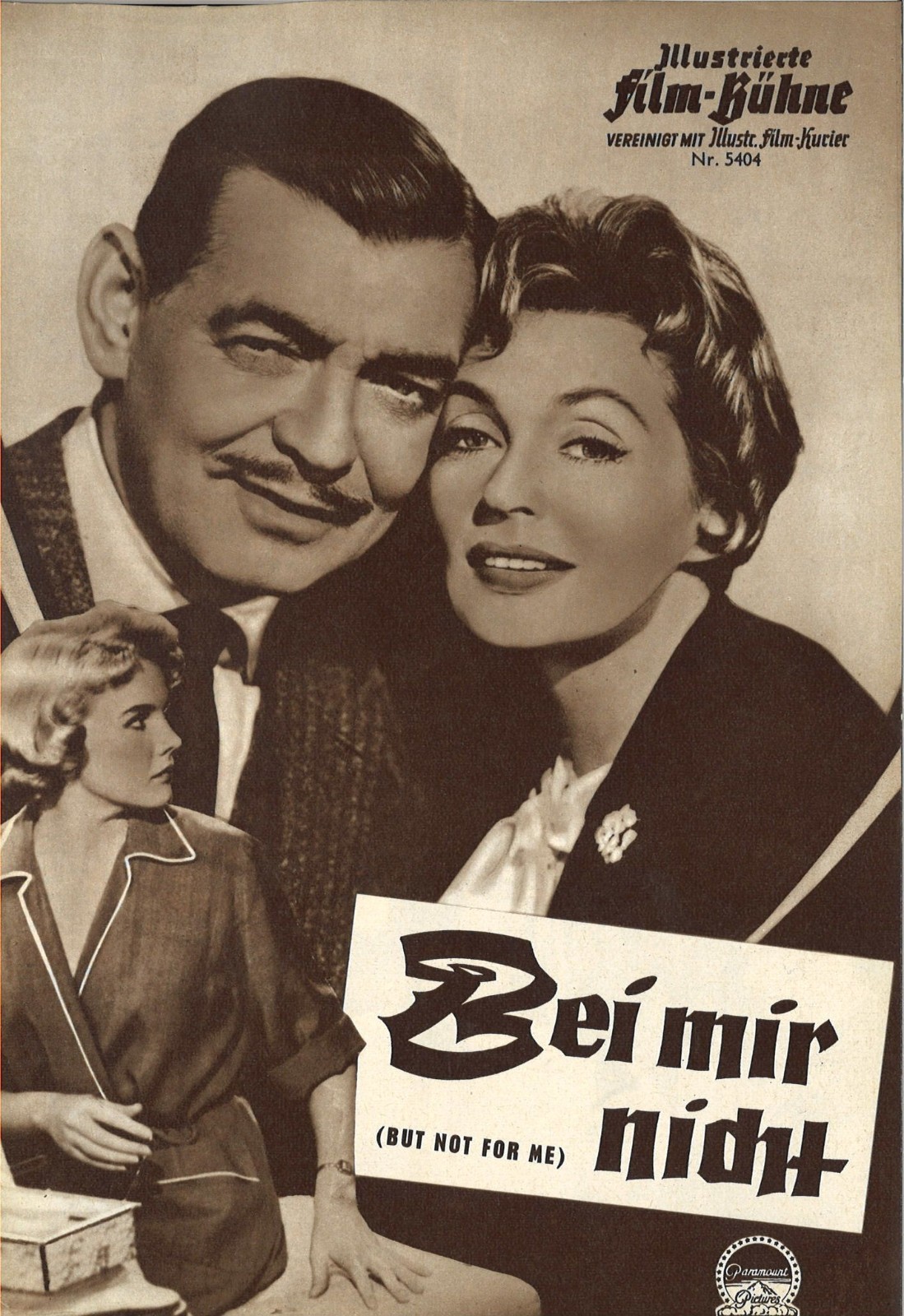 IFB 5404 | BEI MIR NICHT | Clark Gable, Lilli Palmer, Carroll Baker ...