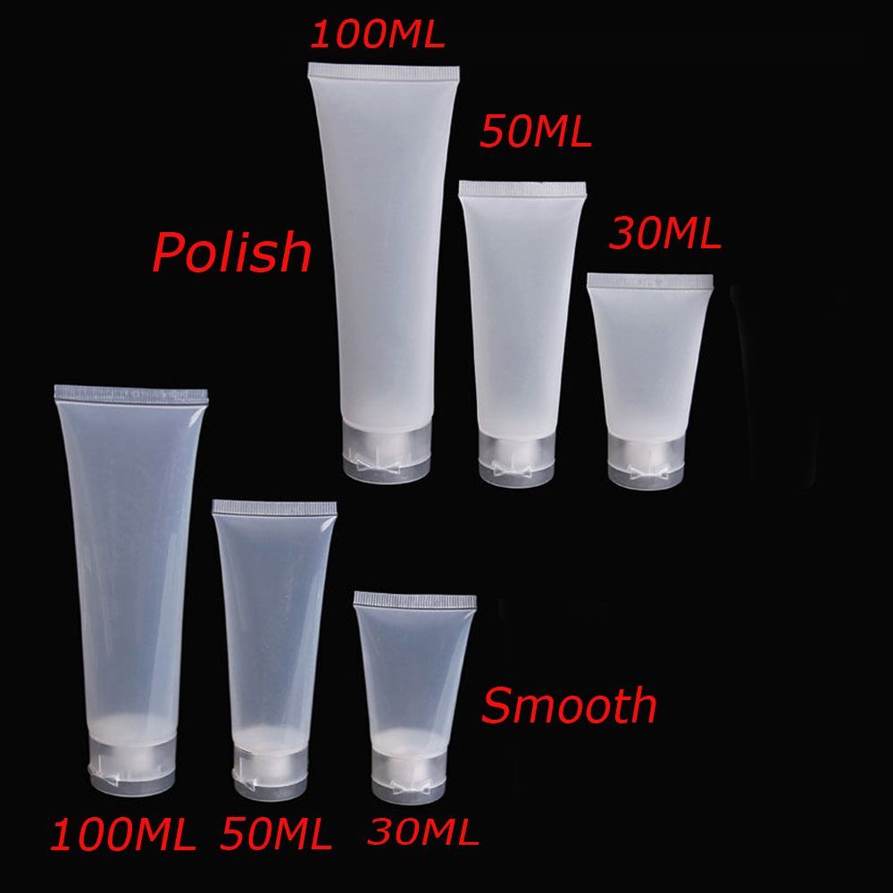 Tool Beauty Plastic Cosmetic Squeeze Tubes Lotion Travel Bottle Cream ...