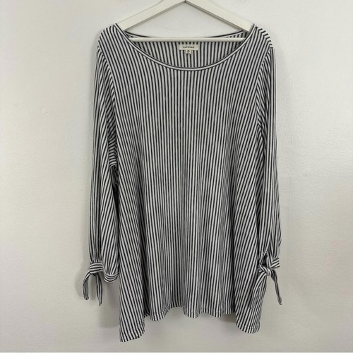 Max Studio Striped Tunic Top Women's Size 2X | eBay