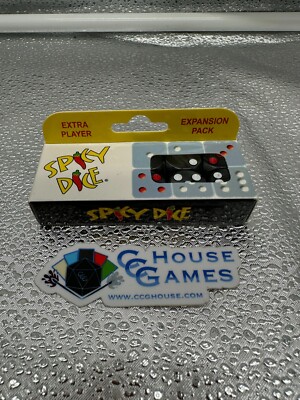 Spicy Dice Extra Player Expansion Pack Set of 6 Dice NEW - Black ...