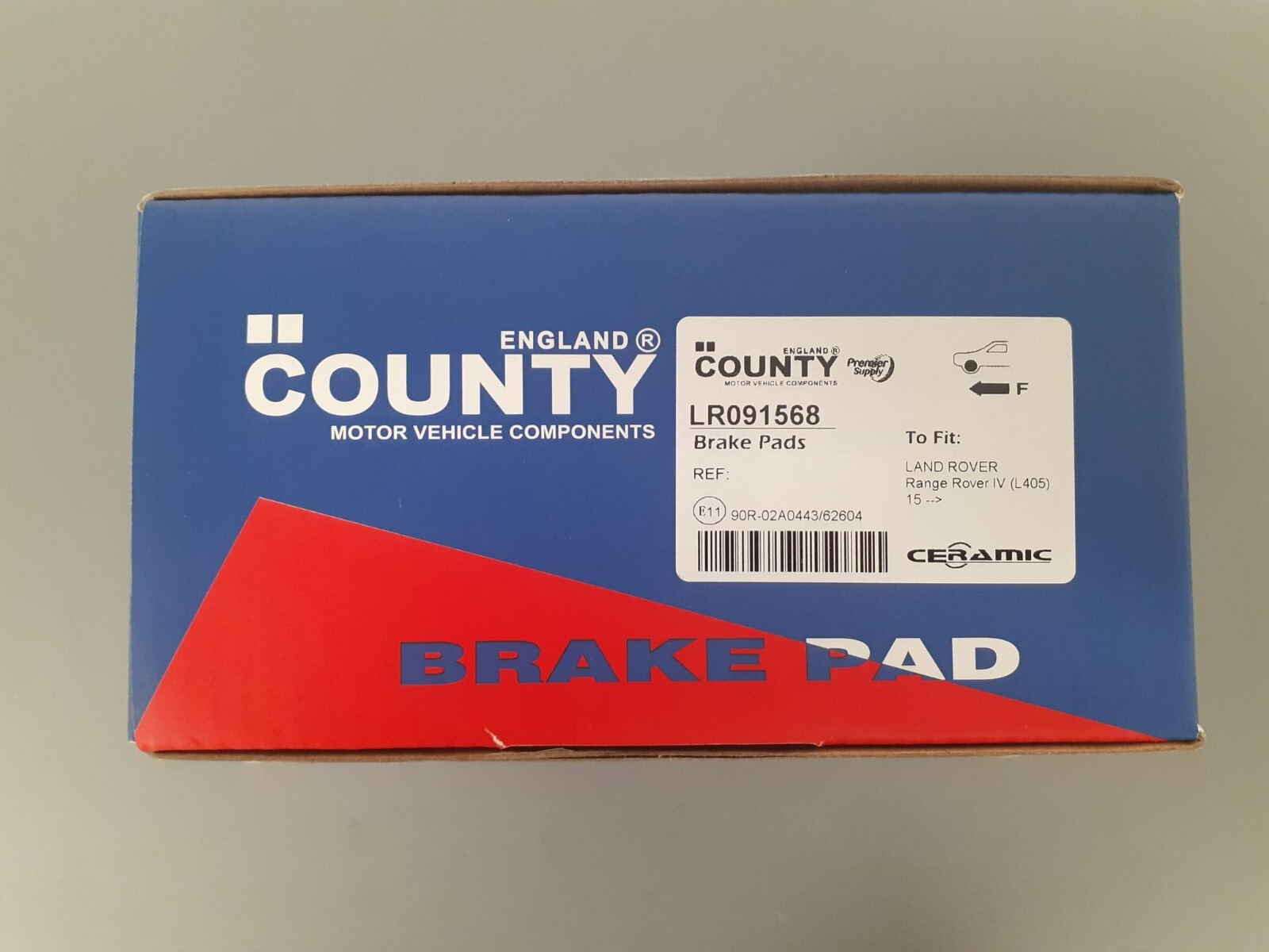 RANGE ROVER SPORT L494 EVOQUE DISCOVERY SPORT CERAMIC FRONT BRAKE PADS ...