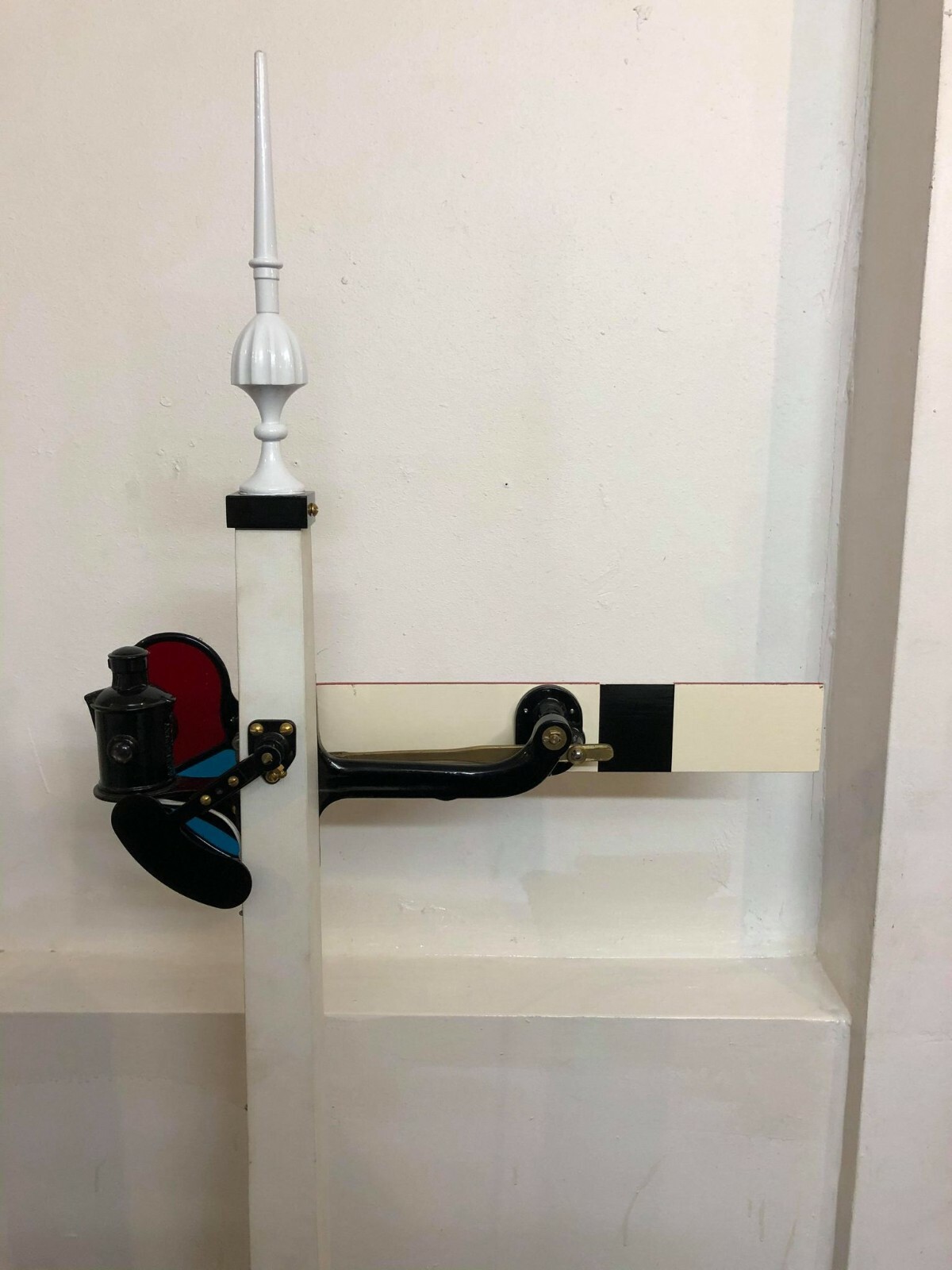 GNR ¼ Size Working Home Stop Somersault Signal Railway Aluminium Square ...