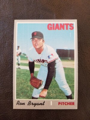 RON BRYANT 1970 TOPPS BASEBALL CARD #433 SAN FRANCISCO GIANTS | eBay
