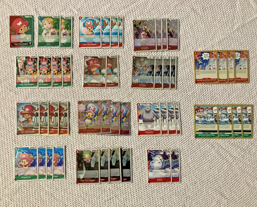 Red/Green Tony Tony Chopper Deck - EB02 Meta - One Piece TCG - Playable ...