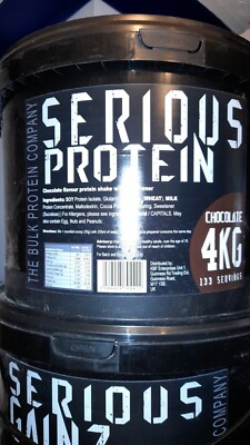 Serious Protein Whey Powder & Casein Blend 4kg Anabolic Matrix Shake ...