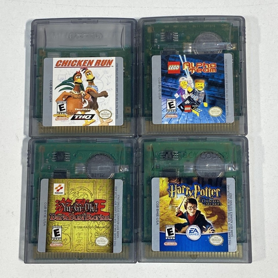 Game Boy Color Bundle: Yu-Gi-Oh! Dark Dual Stories, Harry Potter & More ...