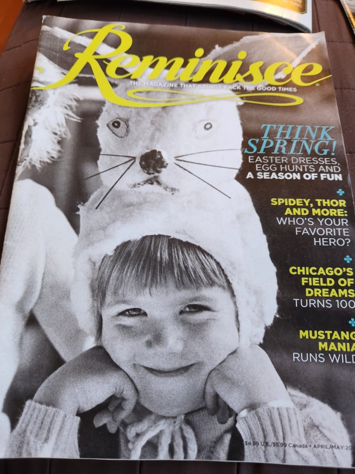 LOT of 9 vintage reminisce magazines (2013-2014) Retro photos, stories ...