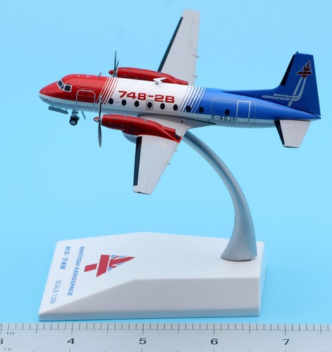 JC Wings 1:200 LH2274 DLT ''House Colour'' HS 748 Diecast Aircraft ...