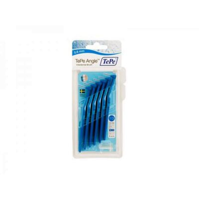 TEPE ANGLE 0.6MM BLUE 6PK BRUSH SIZE 3 INTERDENTAL | eBay