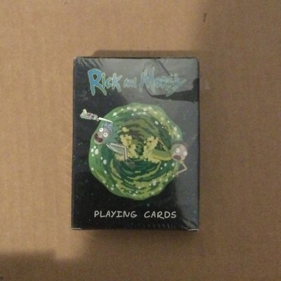 Rick And Morty Usaopoly Adult Swim Playing Cards Deck | eBay