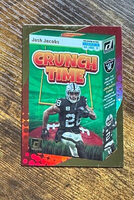 2023 Donruss Crunch Time #9 Josh Jacobs #X8463 | eBay