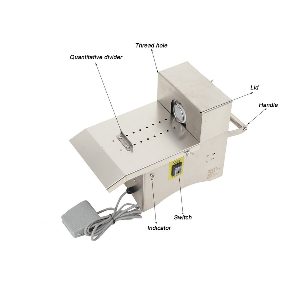 Commercial Sausage Linker Machine Electric Sausage Knotting Machine ...
