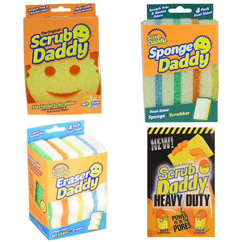 Scrub Daddy Eraser Sponge Heavy Duty Kitchen Cleaner Non Scratch Stick ...