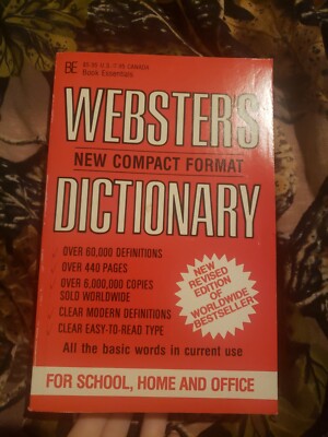 Webster's Dictionary by WEBSTER ISBN 0933895003 | eBay