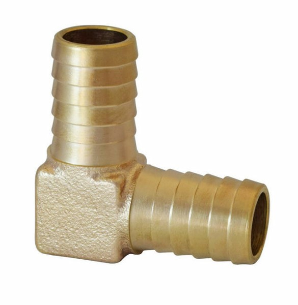 1-1/4" Barb Brass Water Well Pump Poly Pipe Barbed Insert Adapter 90 ...