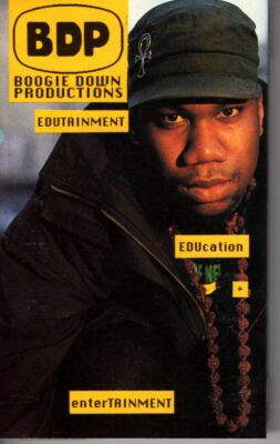 Boogie Down Productions Edutainment 1990 Cassette Tape Album KRS 1 ...