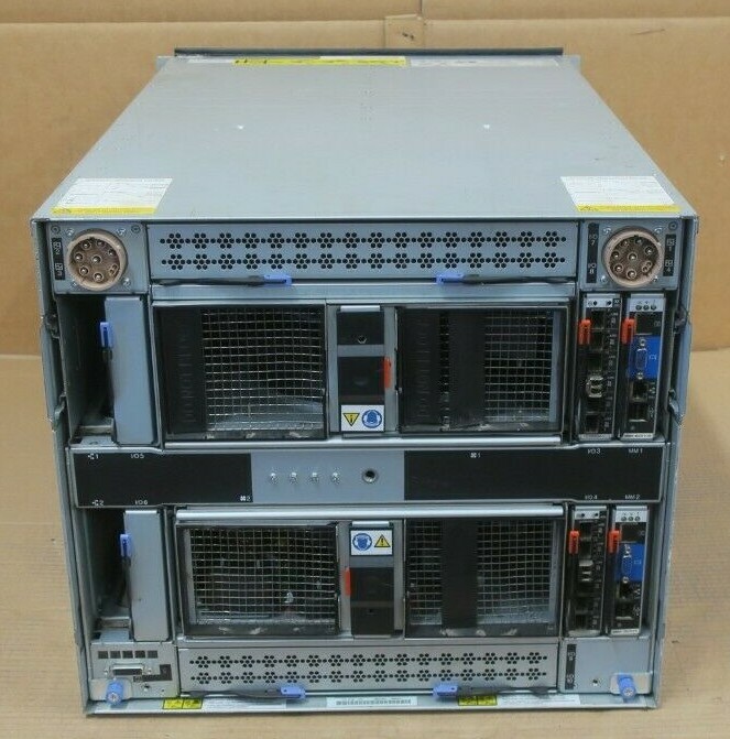IBM BladeCenter H 8852 Chassis Server System 31R3308 12x Blades HS21 ...