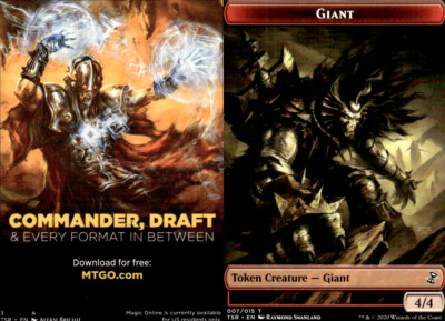 Magic the Gathering -MTG-Giant - Commander, Draft LP | eBay