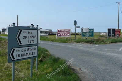 Photo 6x4 Junction at Honan's Bridge Hogan's Bridge Yes there are the ...