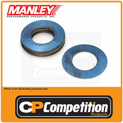 MANLEY HEAT TREATED VALVE SPRING SHIMS SET OF 16 OD 1.437" X ID .785" X ...