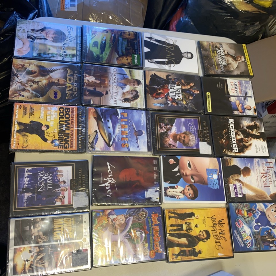 DVD Movie Lot Bundle of 20 Brand New Sealed DVDs Assorted Titles | eBay