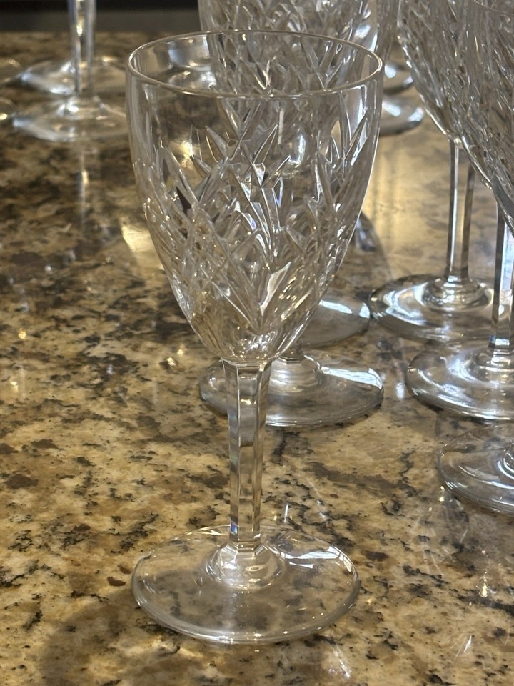 Baccarat Crystal Auvergne Perigold 5 5/8" Claret Red Wine Glasses, Set ...