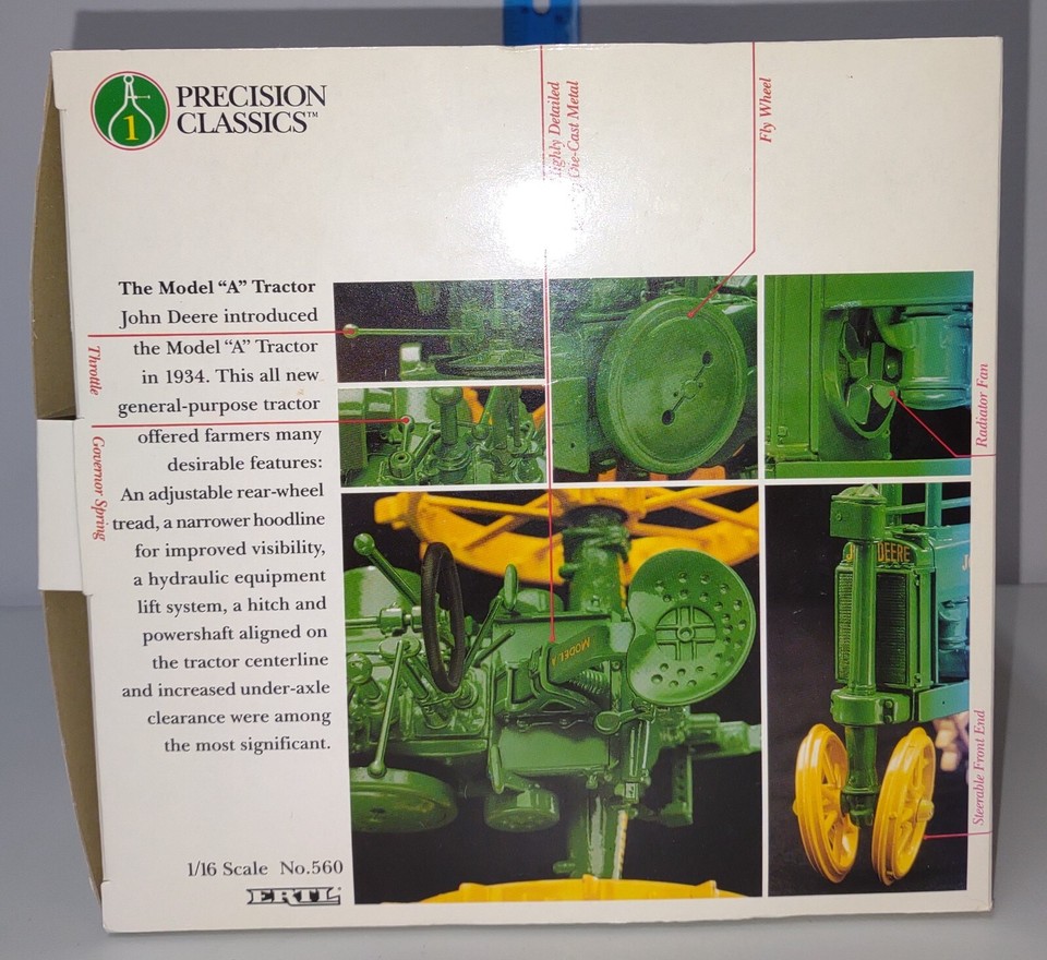 John Deere Model A Precision Toy Tractors | eBay