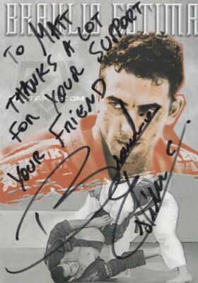 Braulio Estima DVD VIDEO EDUCATIONAL one of greatest grapplers! SIGNED ...