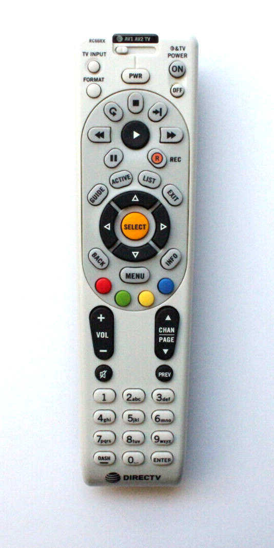 Directv RC66RX IR/RF Remote Control, Universal Genie Remote | eBay
