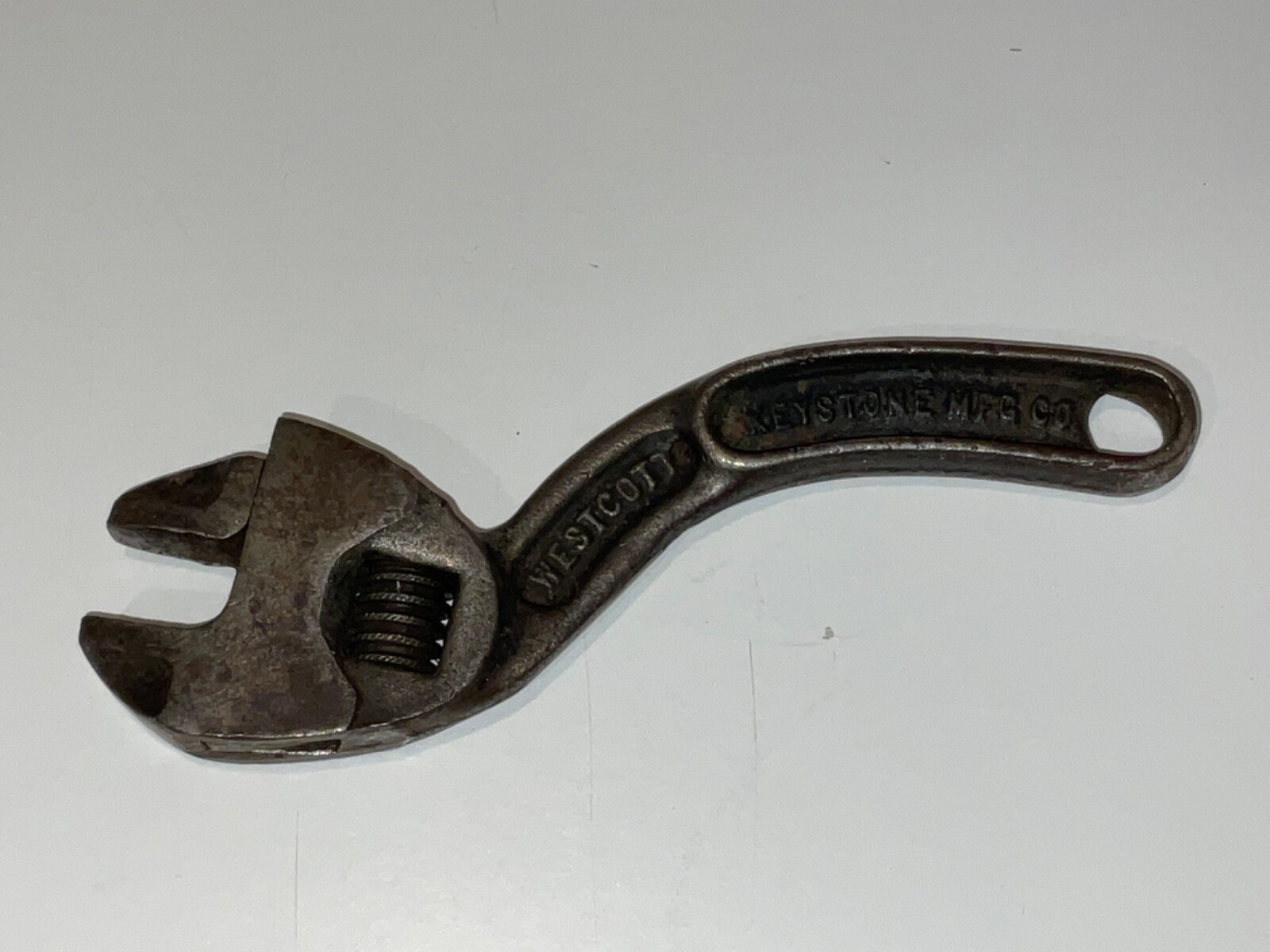 Westcott Keystone Mfg 6" Inch N0. 76 Adjustable "S" Wrench Antique ...