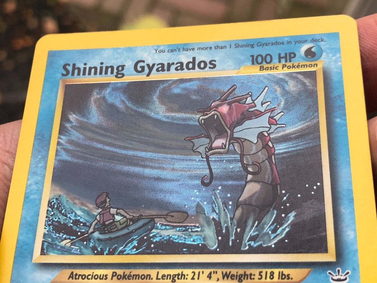 Pokemon Card English 2001 Neo Revelation Shining Gyarados 65 Pokemon Card English 2001 Neo Revelation Shining Gyarados 65