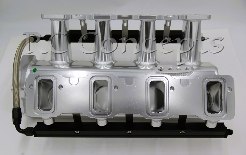102MM ALUMINUM HIGH RISE LS3 L92 LSA INTAKE MANIFOLD 6.2L SILVER ...