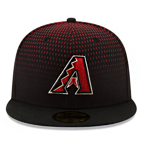 New Era Arizona Diamondbacks Fitted Hat MLB Authentic Game 2017 Black ...