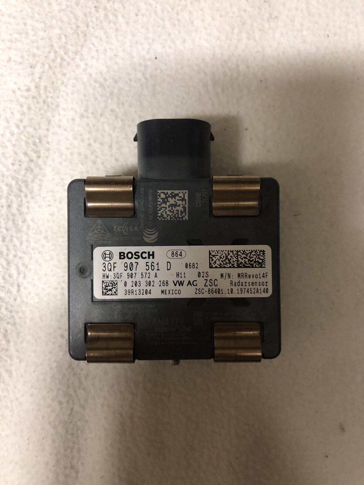 Cruise Control Distance Radar Sensor VW JETTA ATLAS GTI ARTEON GOLF 17 ...