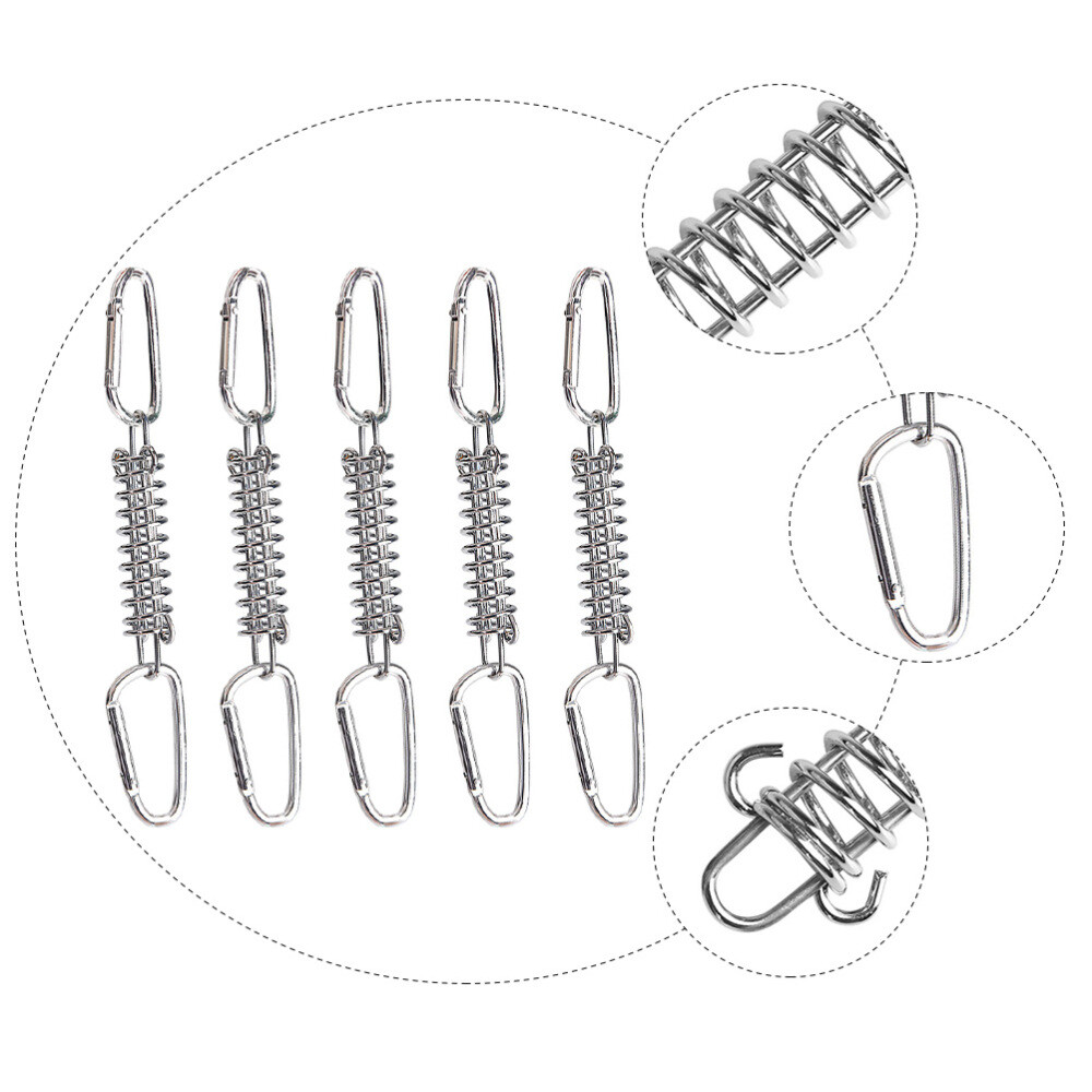 Tent Spring Buckle Wind Rope Pegs Accessories Anchoring Tool Elastic | eBay